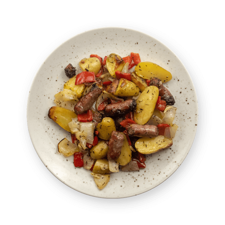 Jow - Recette : Chipo & légumes rôtis